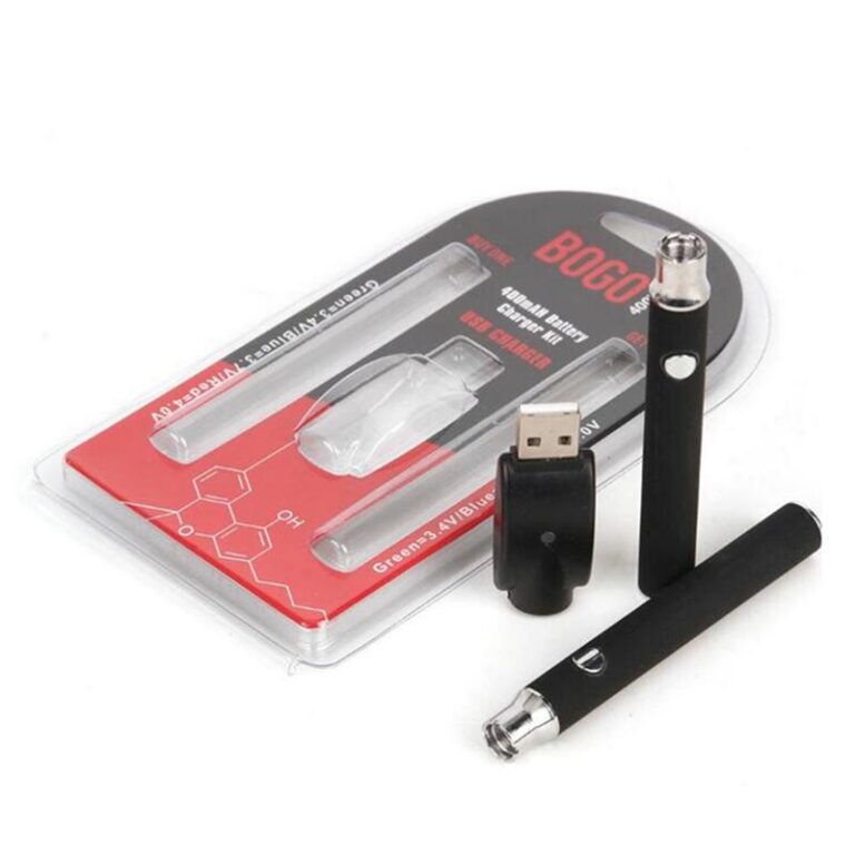 2X Pen Batteries Kit 400 mAh W/ USB Charger [510 Thread] - Mr. Purple ...