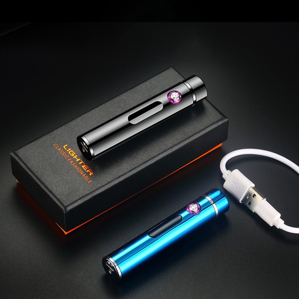Waterproof Plasma Full Metal Lighter/Torch (Rechargeable USB Lighter ...