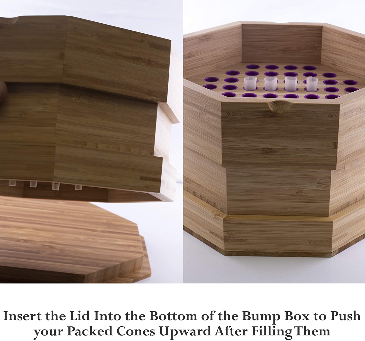 Buddies Wooden Bump Box: Fills 76 Cones [1-1/4, King, & 98 Special ...