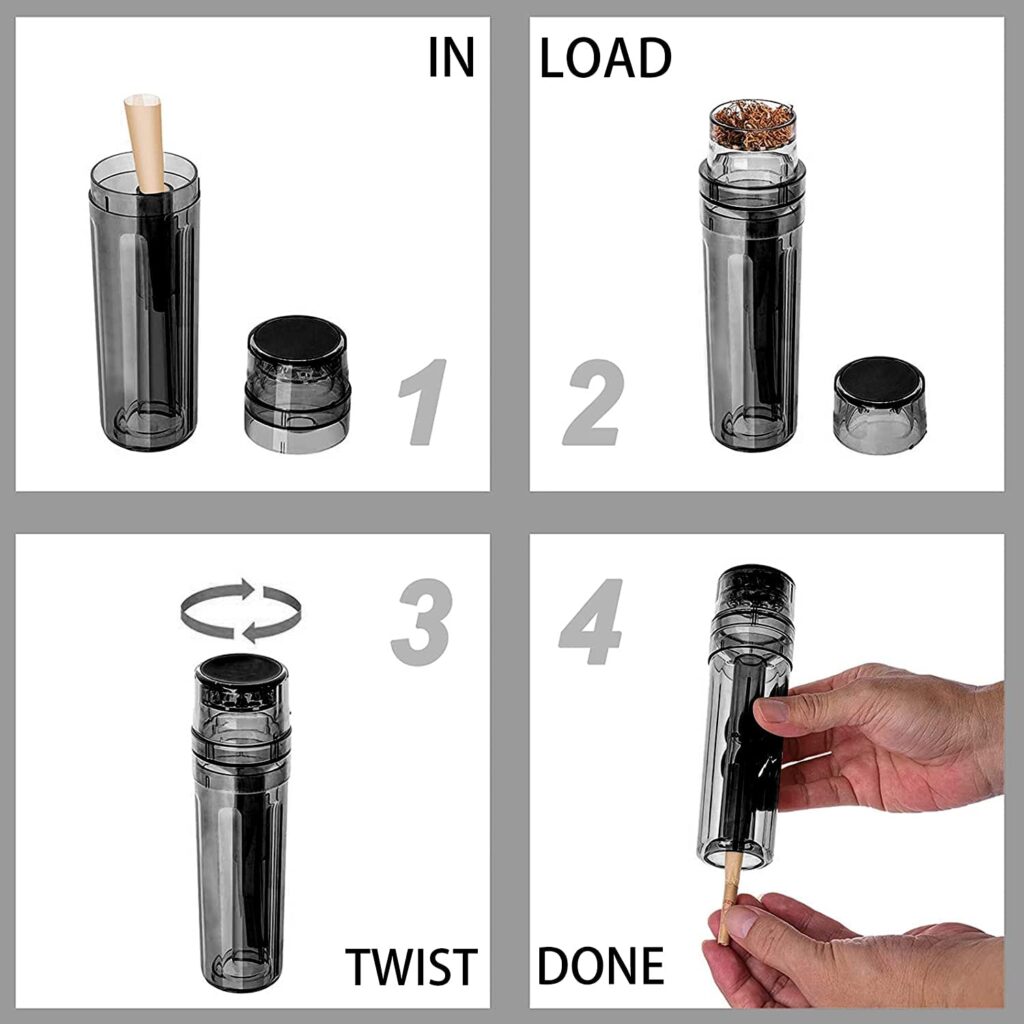 Smart Herb Grinder & Cone Filler/Roller Machine [All-In-One] - Mr ...